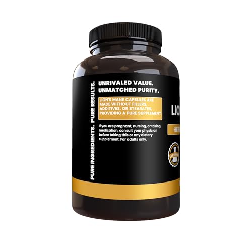 lion's mane capsules for cognitive support