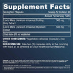 Lion's Mane capsules for cognitive support