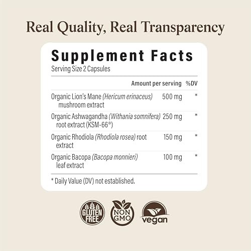 lion's mane capsules for daily wellness