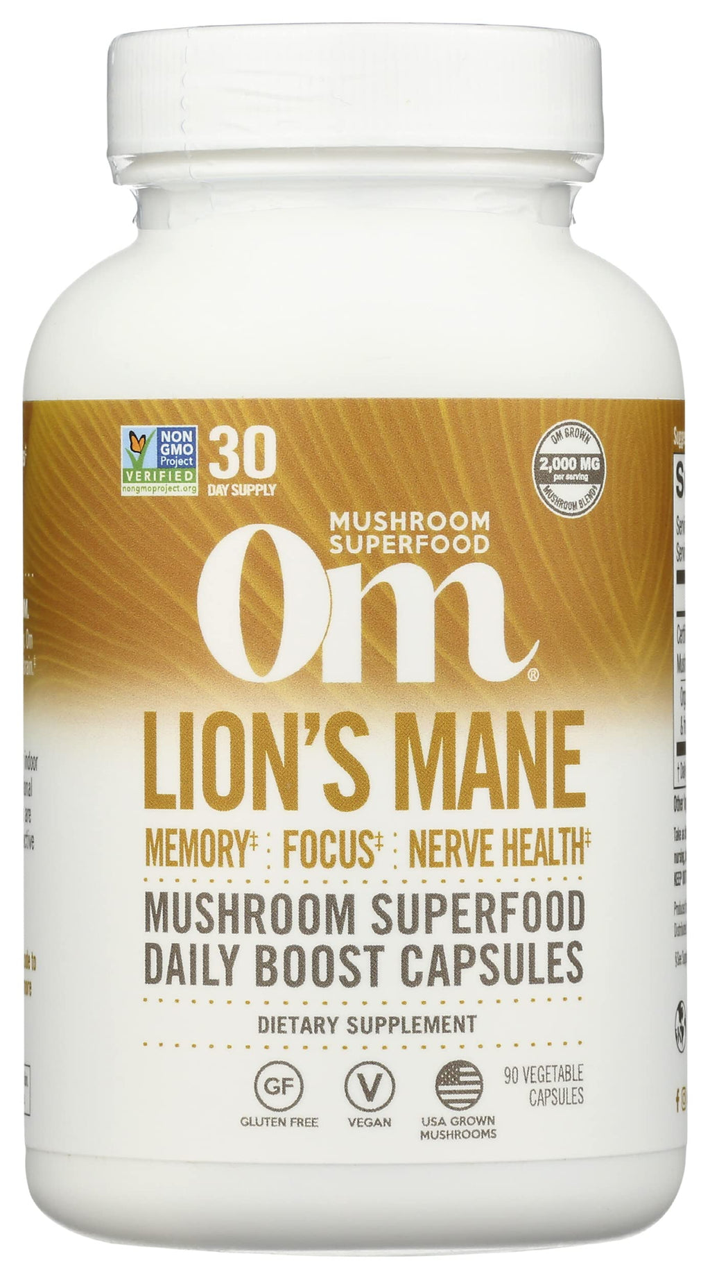 Lion's Mane capsules for memory support