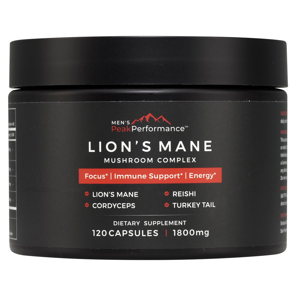 Lion's Mane capsules for memory support