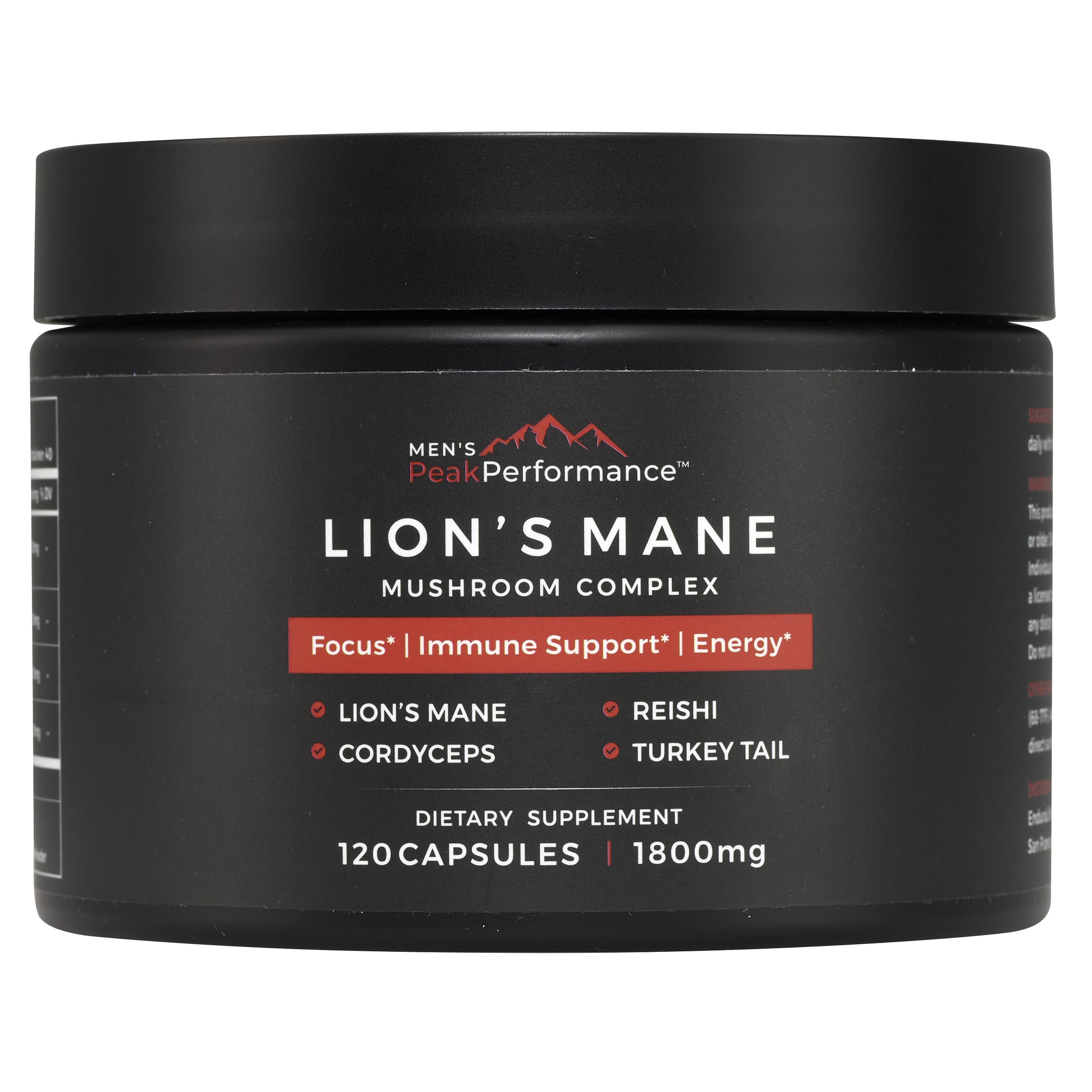 Lion's Mane capsules for memory support