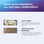 lion's mane capsules for mental clarity