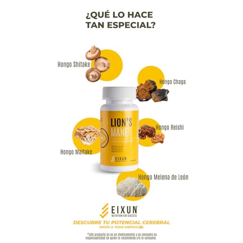 Lion's Mane capsules for mental clarity