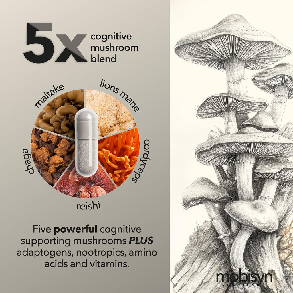 lion's mane capsules for mental clarity