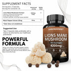 Lion's Mane capsules for mental clarity