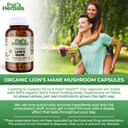 Lion's Mane capsules for overall wellness