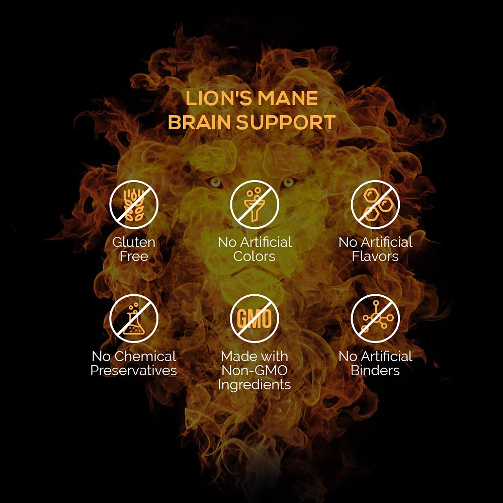 lion's mane capsules for stress relief
