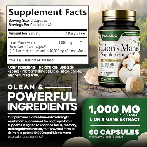 lion's mane capsules for wellness