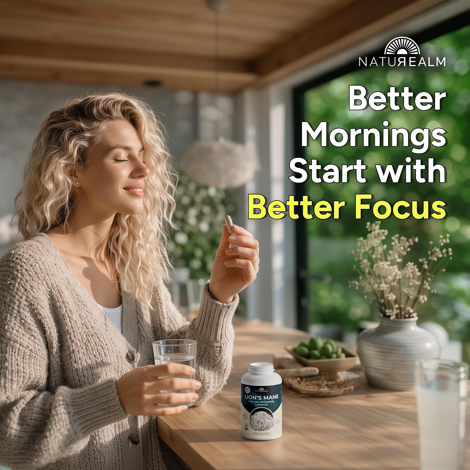 lion's mane capsules to boost memory