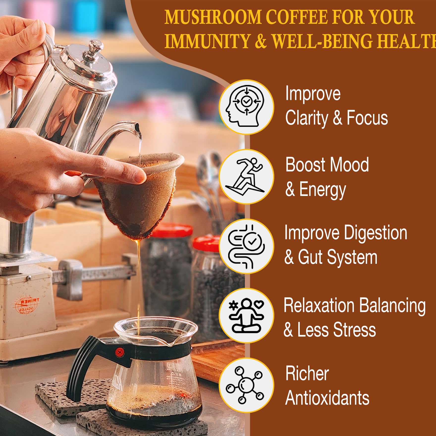 Lion's Mane coffee benefits