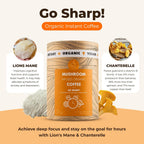 Lion's Mane coffee for focus