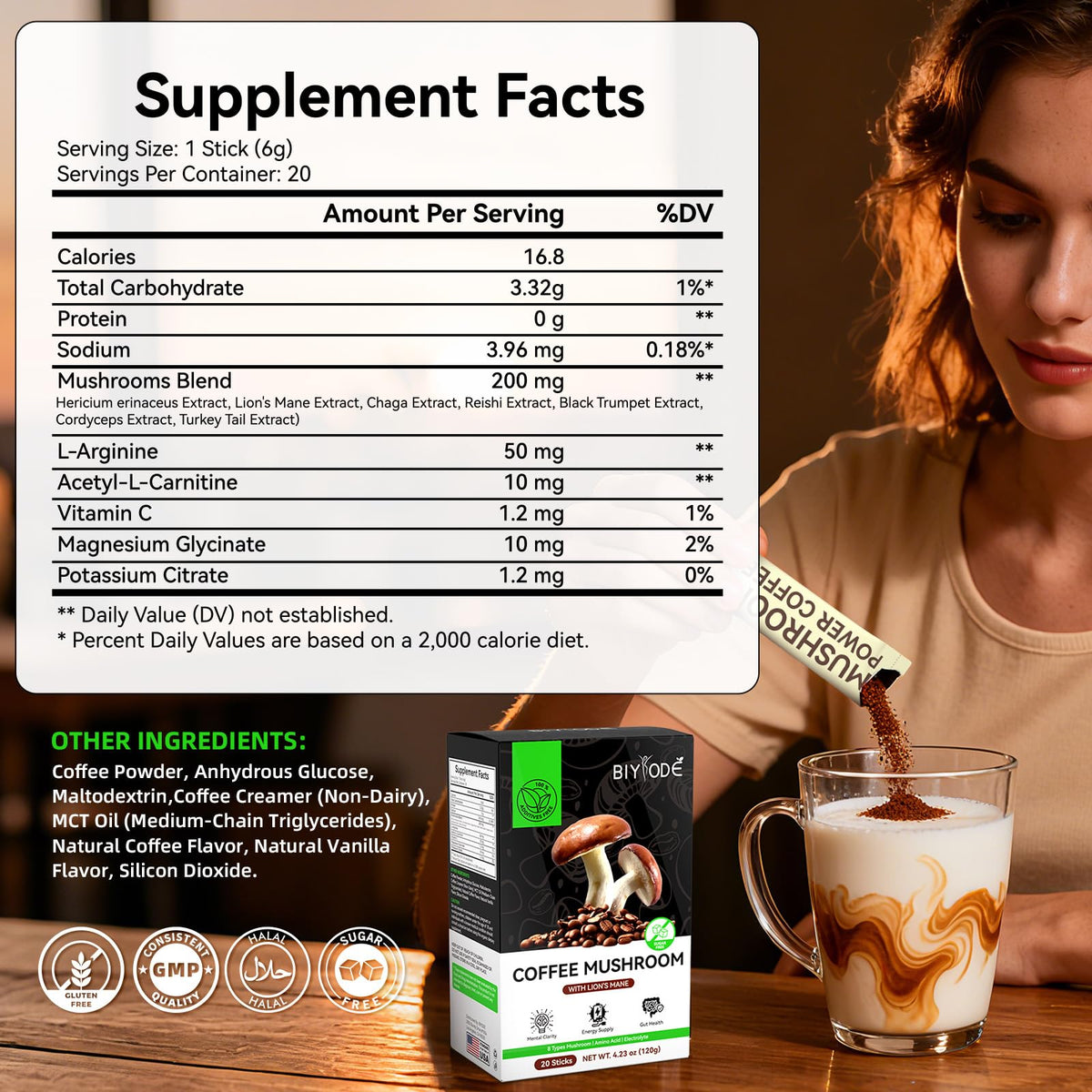 Lion's Mane coffee for mental clarity