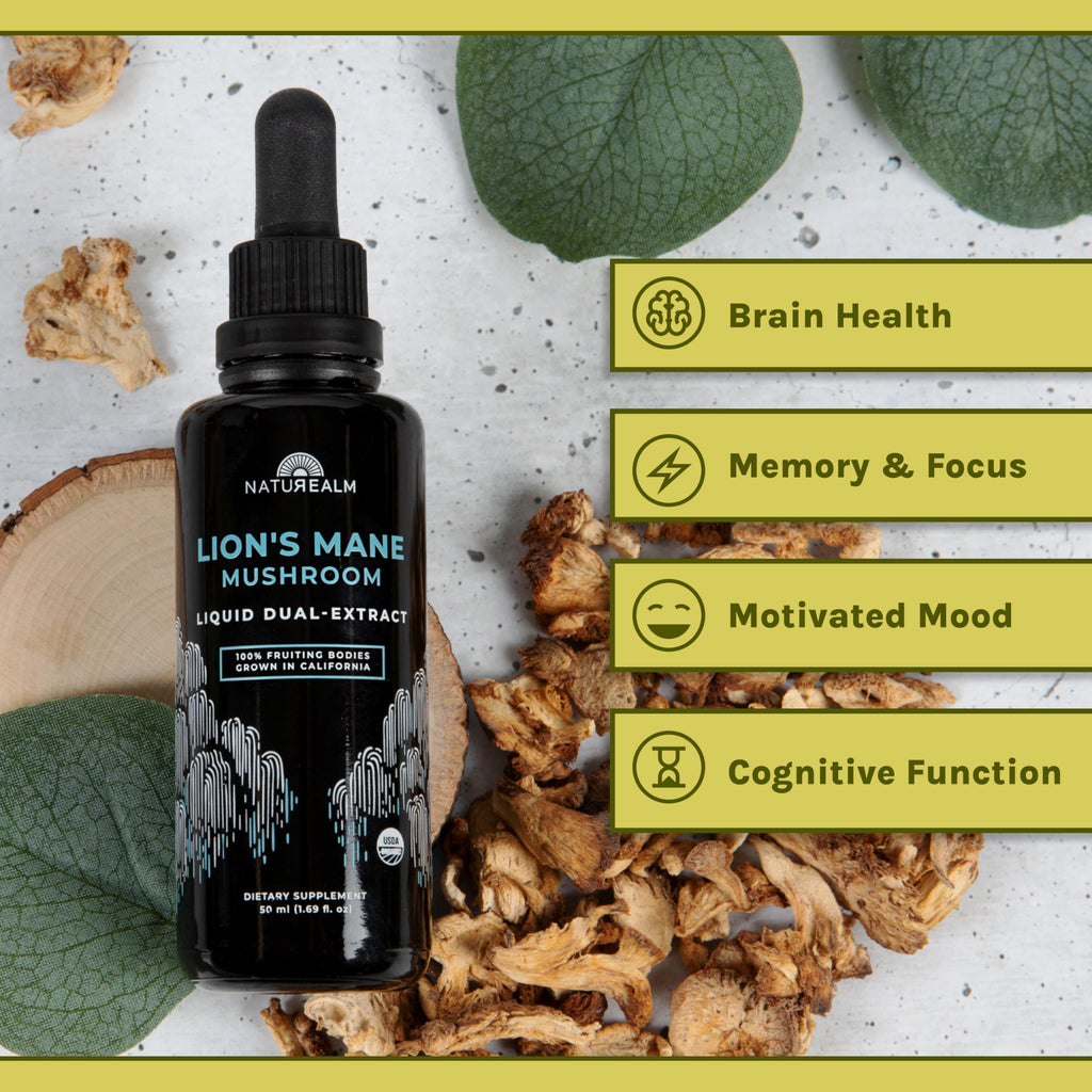 Lion's Mane drops for cognitive health