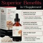 lion's mane drops for cognitive support