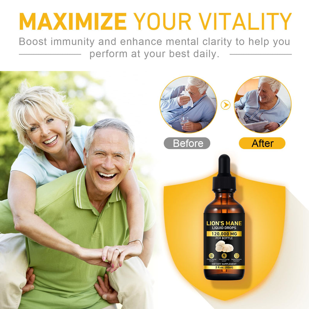 lion's mane drops for cognitive support