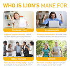 Lion's Mane drops for enhanced memory