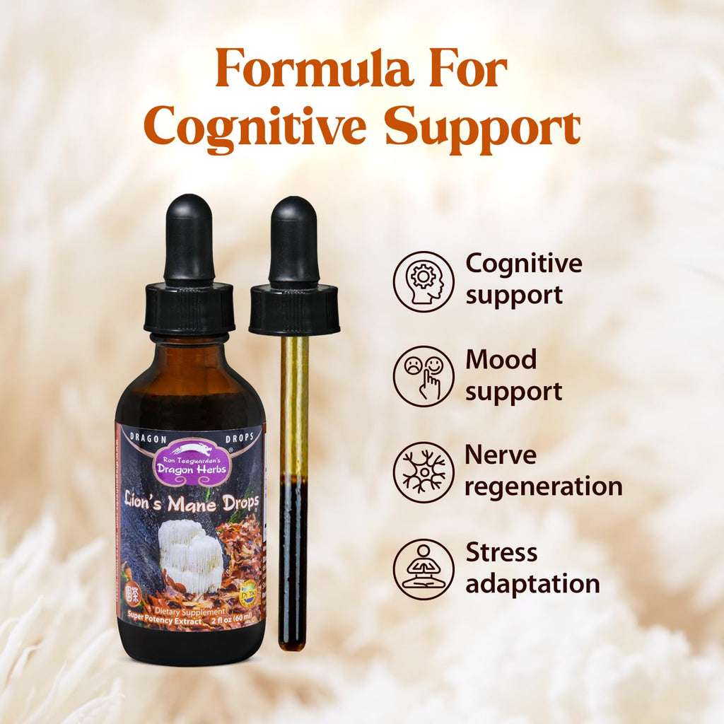 Lion's Mane drops for mental clarity