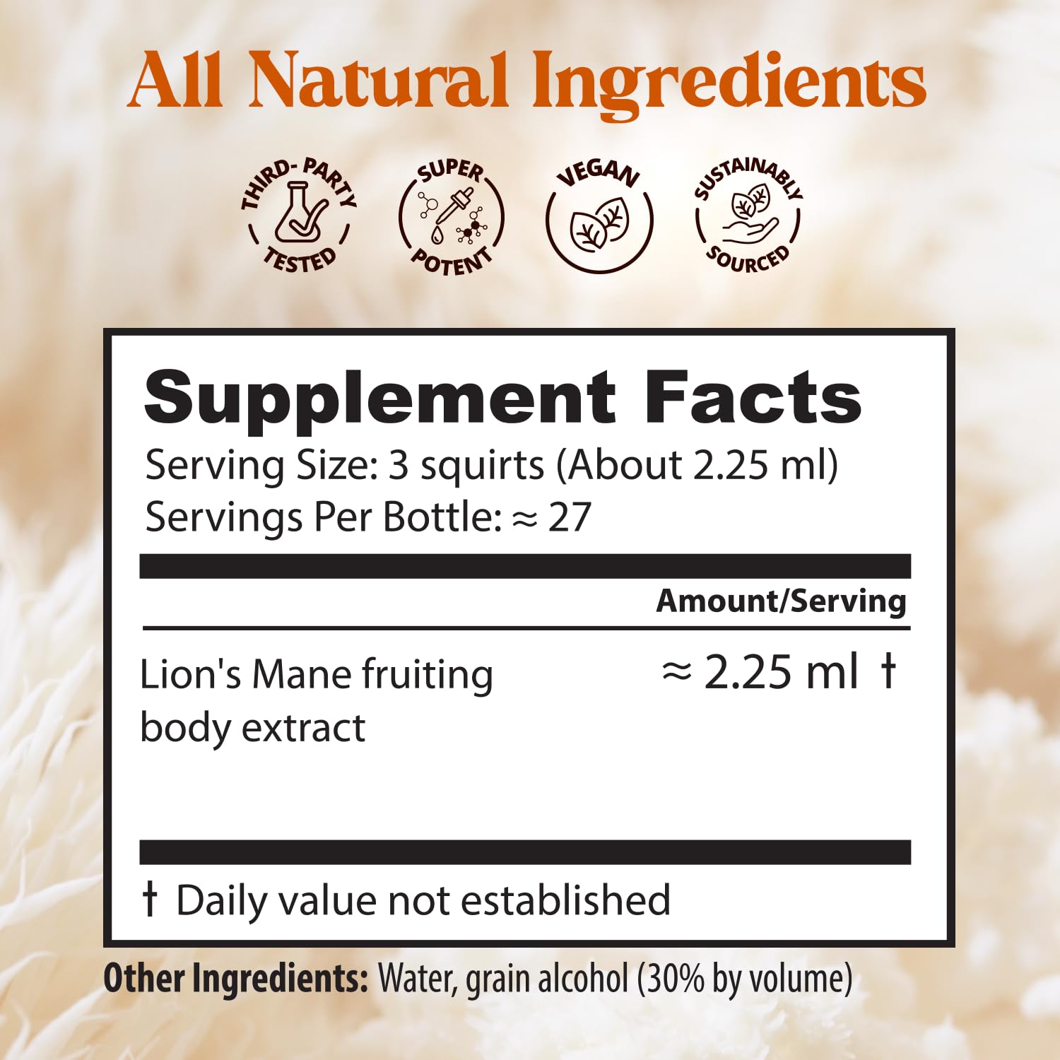 Lion's Mane drops for mood enhancement