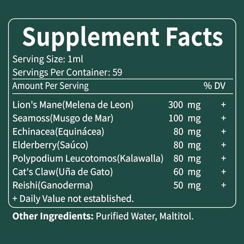Lion's Mane Drops for overall wellness