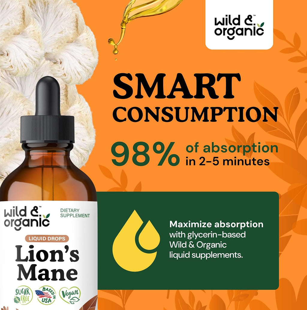 lion's mane drops for stress relief