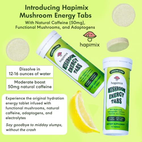 Lion's Mane energy booster tablets