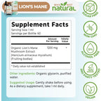 lion's mane extract for cognitive support