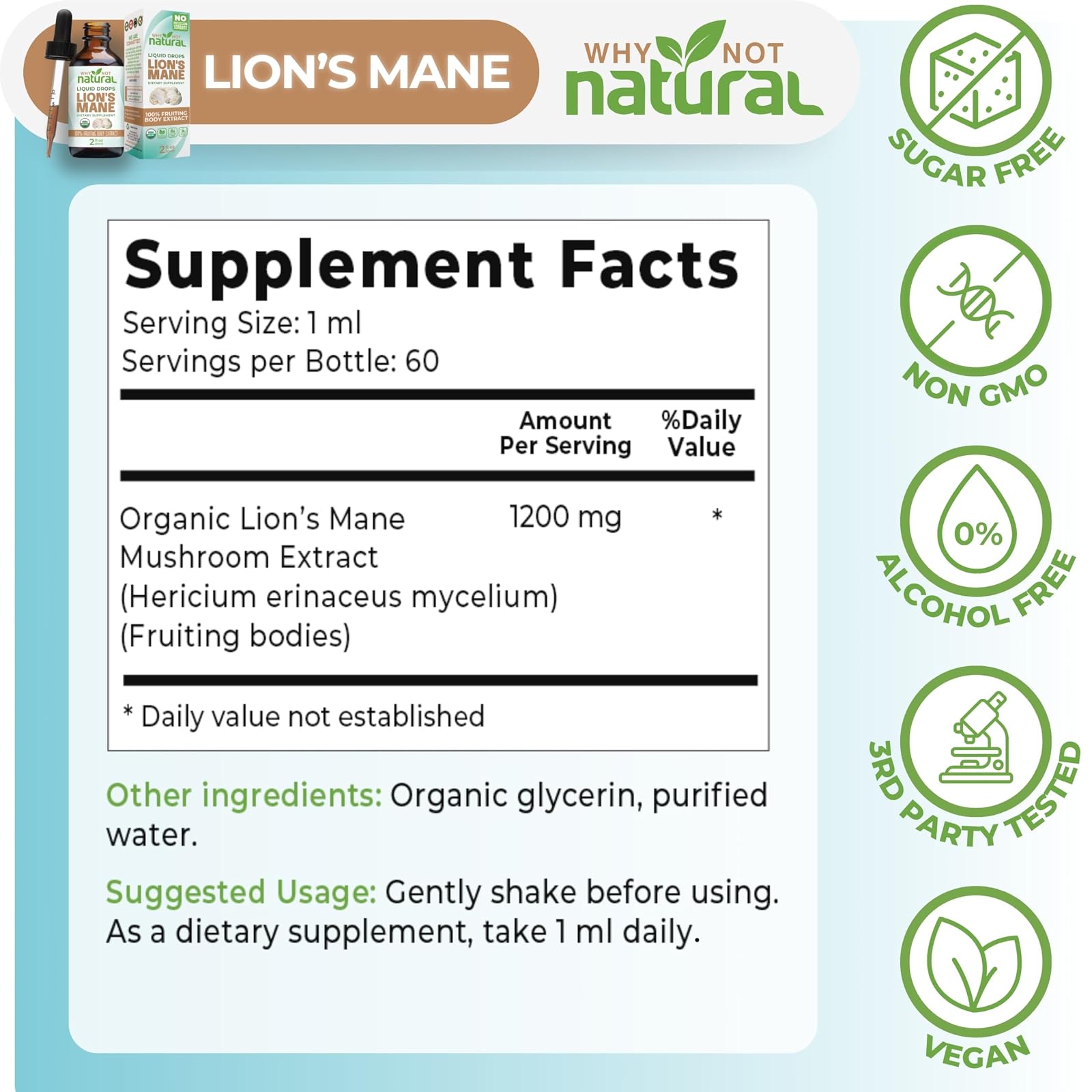 lion's mane extract for cognitive support