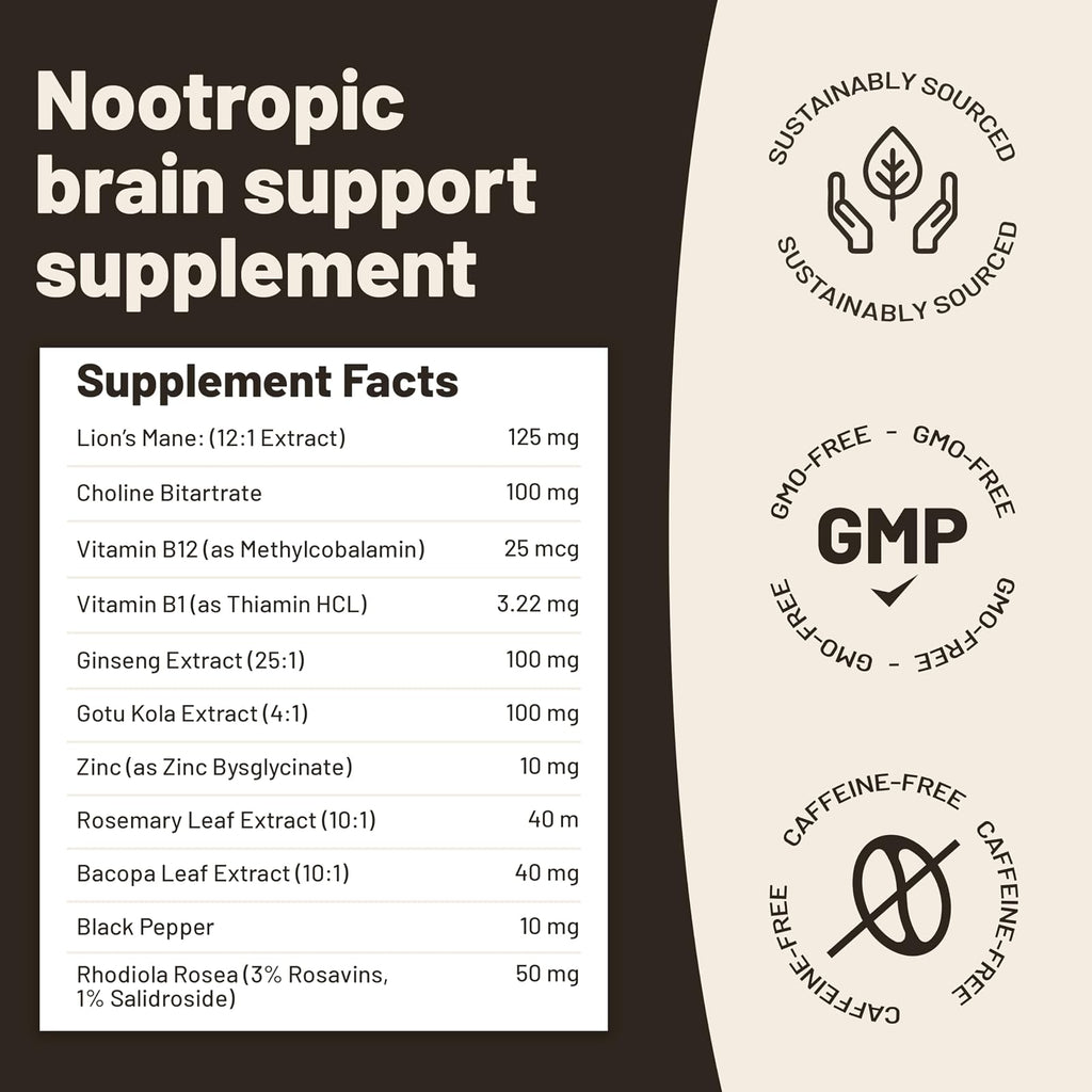Lion's Mane extract for focus