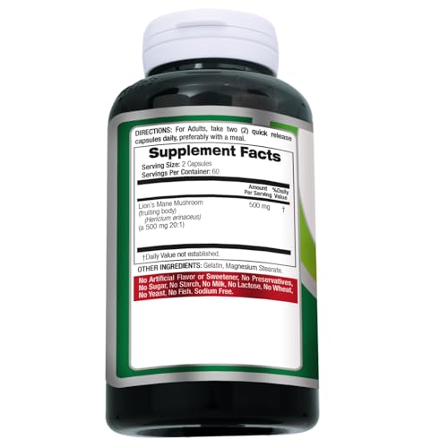 lion's mane extract for mental clarity