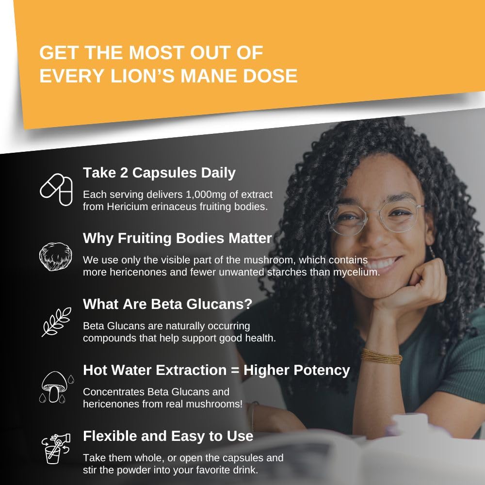 lion's mane extract for mental clarity