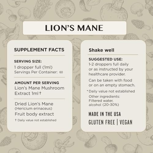 Lion's Mane extract for stress relief
