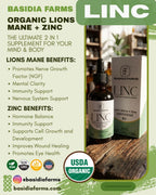Lion's Mane extract with zinc