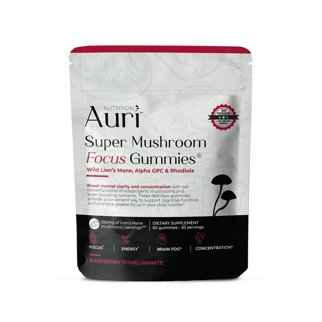 lion's mane focus gummies for energy