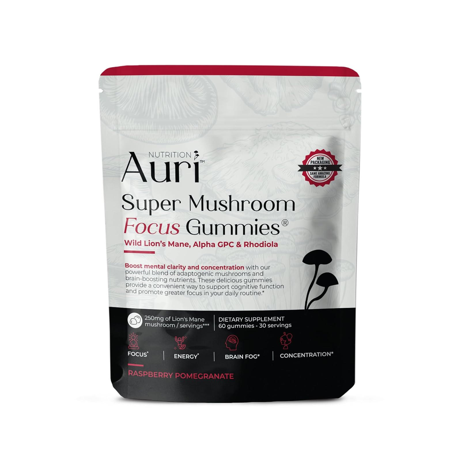 lion's mane focus gummies for energy