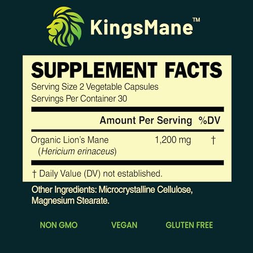 lion's mane for clarity and focus