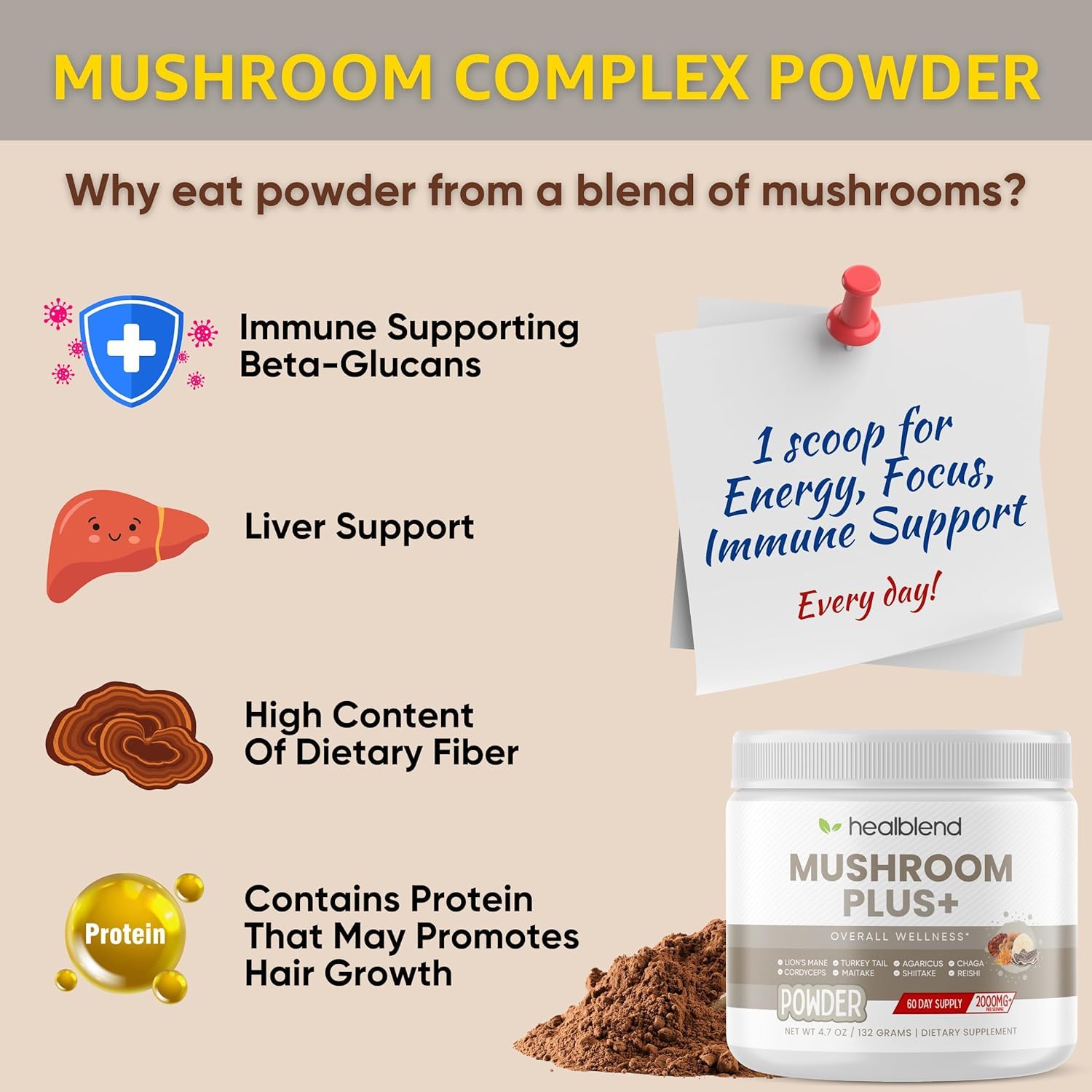 Lion's Mane for cognitive support