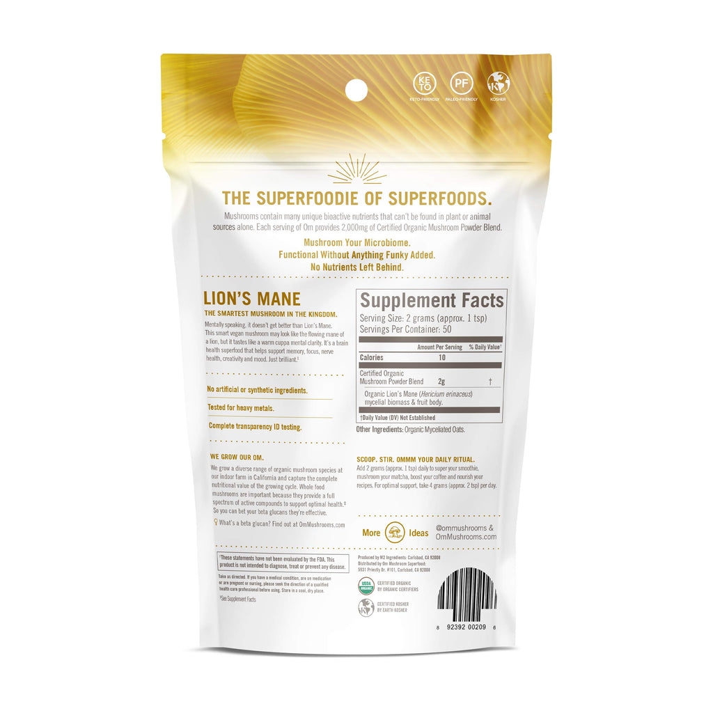 Lion's Mane for enhanced creativity