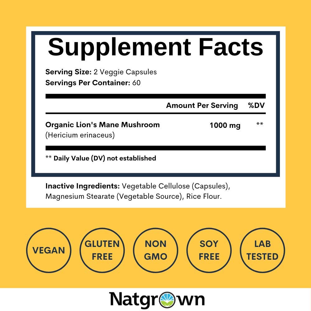 lion's mane for improved brain function