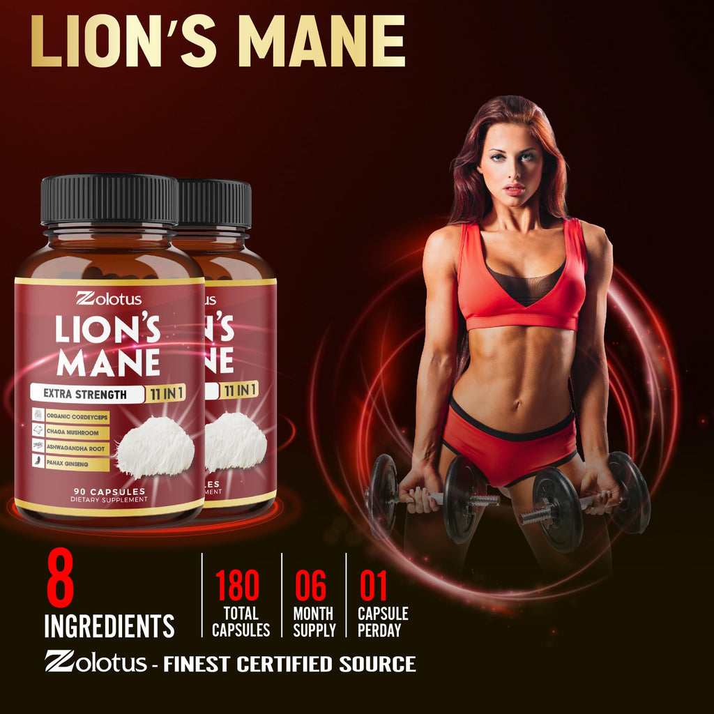 Lion's Mane for improved concentration
