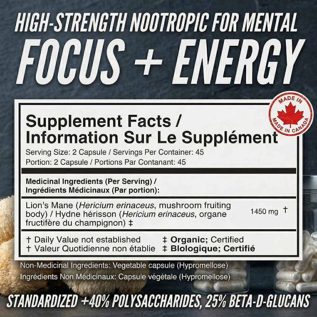 Lion's Mane for mental clarity