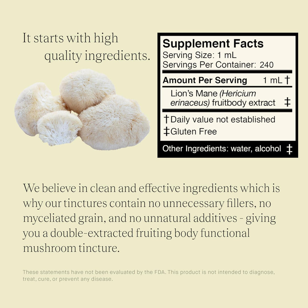 Lion's Mane for mental clarity