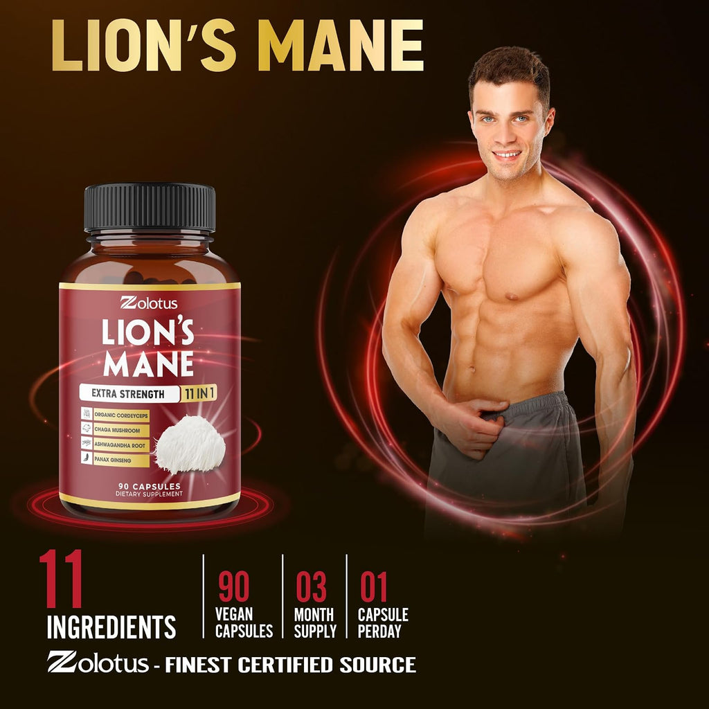lion's mane for stress relief