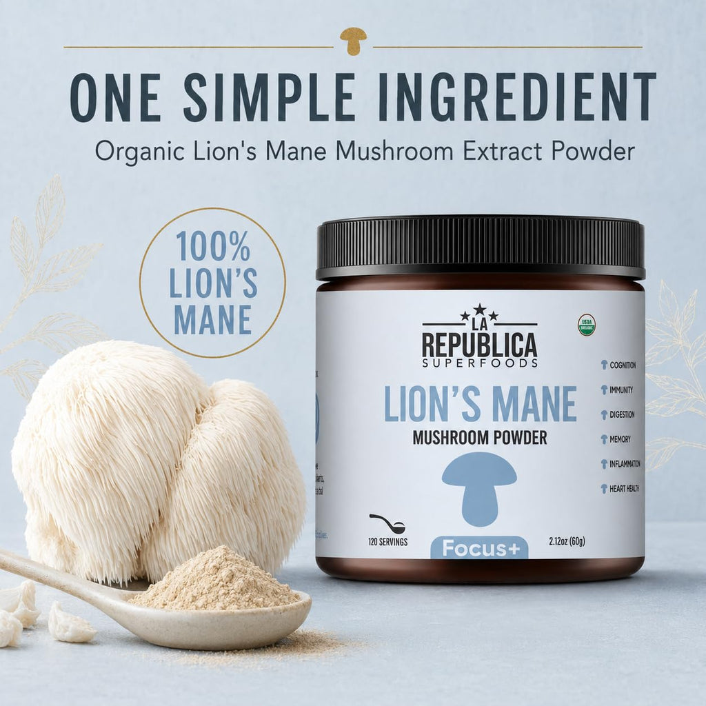 Lion's Mane for stress relief