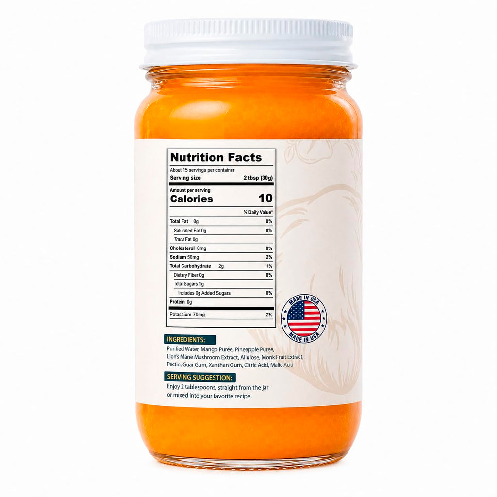 Lion's Mane gel for cognitive support