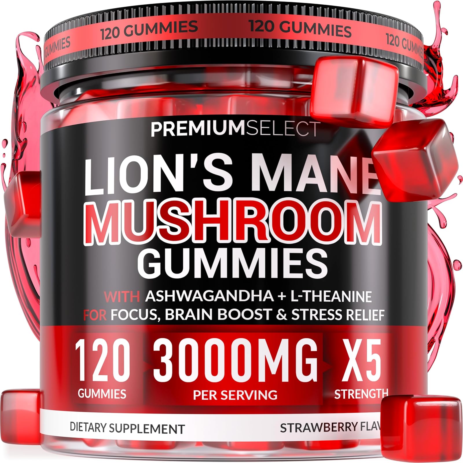 lion's mane gummies for brain health