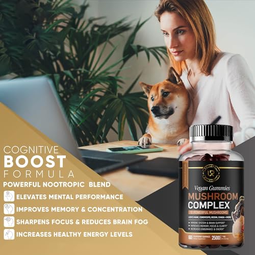 lion's mane gummies for cognitive support