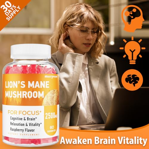 Lion's Mane gummies for enhanced focus