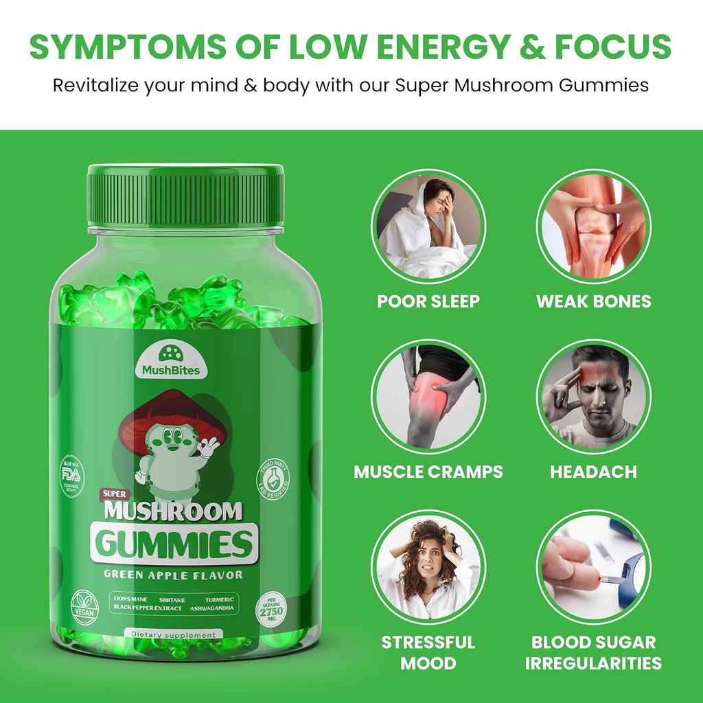 Lion's Mane gummies for mental clarity