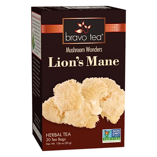 lion's mane herbal tea bags